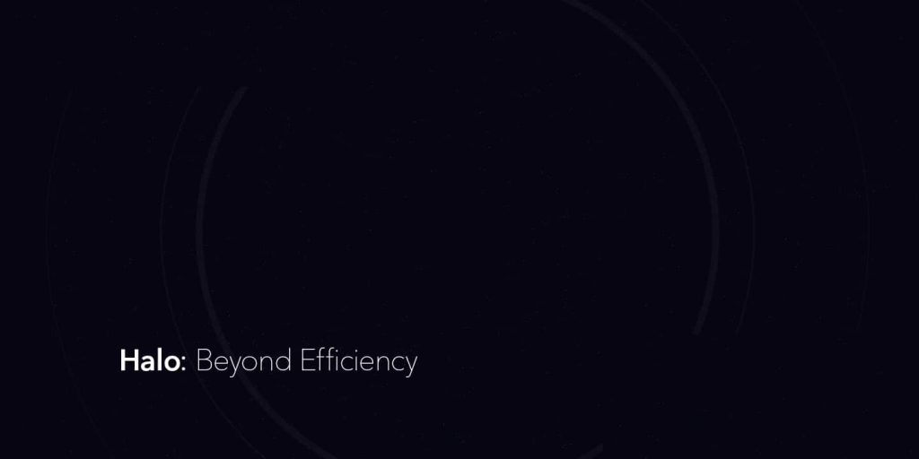 Halo’s contribution goes beyond efficiency - Electric Coin Company