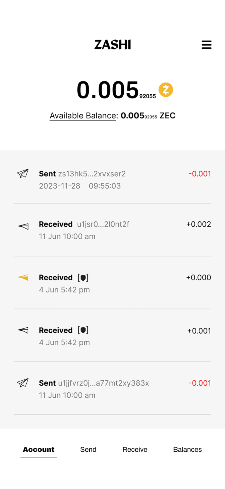 Zashi Wallet - Electric Coin Company