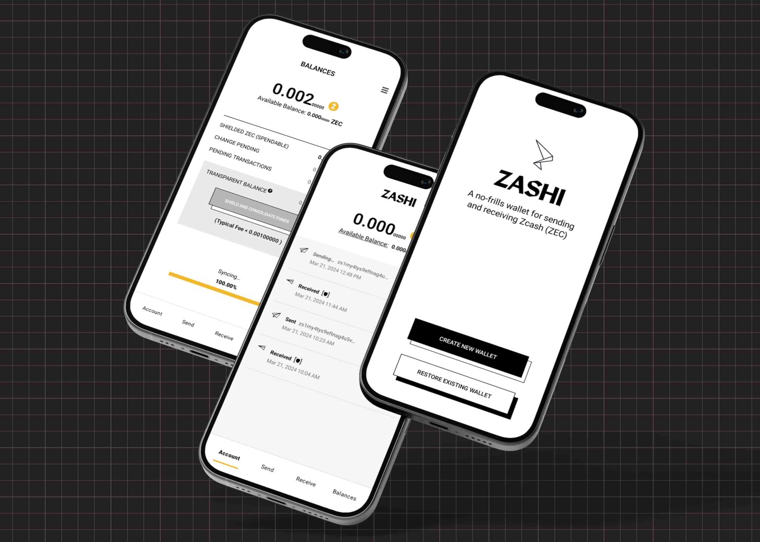 Meet Zashi, ECC’s new mobile wallet for Zcash - Electric Coin Company