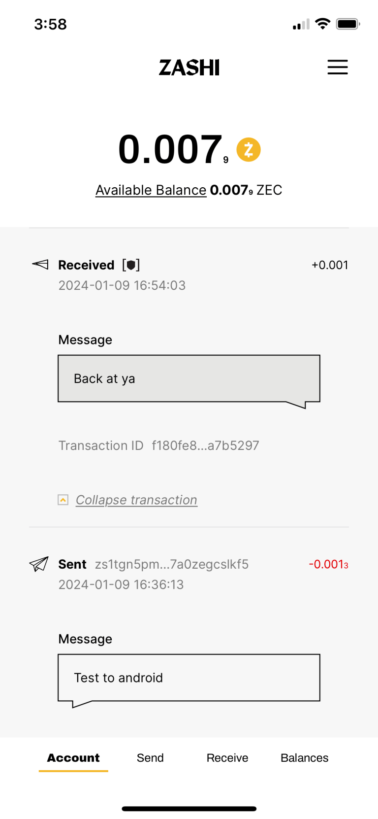 Zashi Wallet - Electric Coin Company