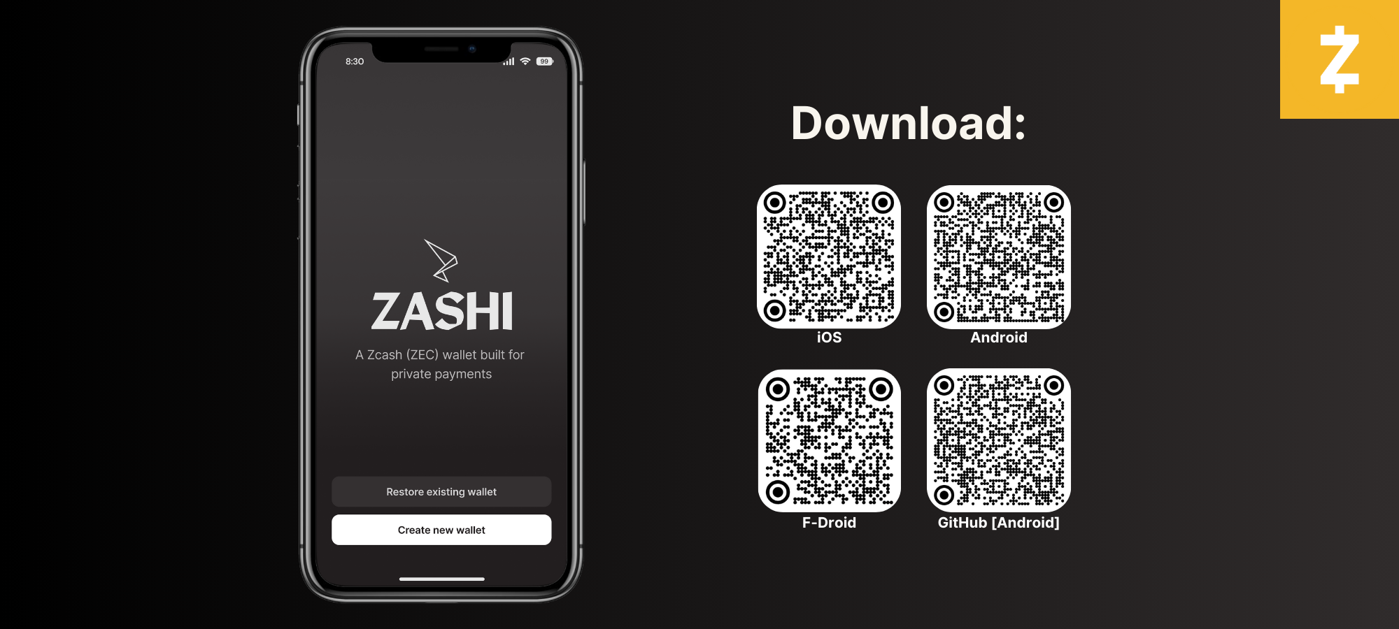 Zashi 2.0.3: Changes to Shielded Addresses - Electric Coin Company